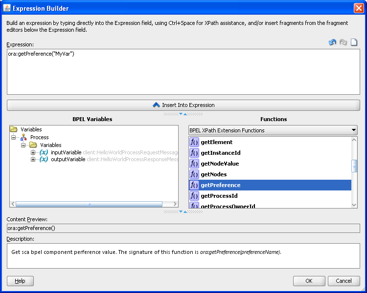 Oracle BPM 11g Tips and Tricks: Usage of Preferences Variable in Oracle SOA/BPM Suite 11G