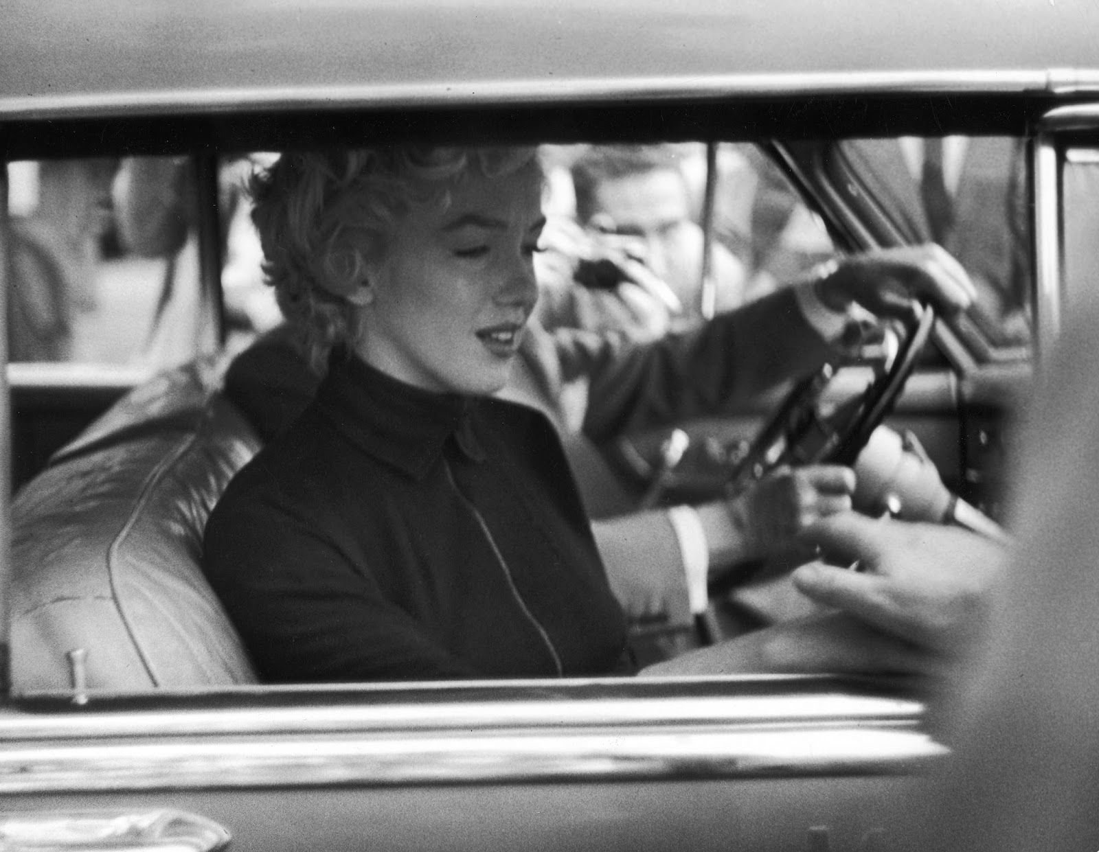 The End of the Marriage: Tearful Photos From the Day Marilyn Monroe ...