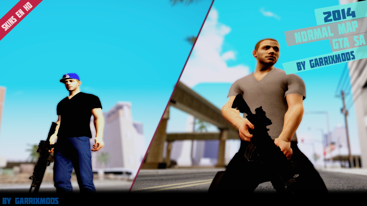 mods: GTA SA : Normal Map For GTA Sa | GarrixMods