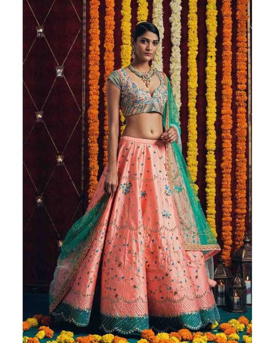 Beautiful Lengha Designs Pictures