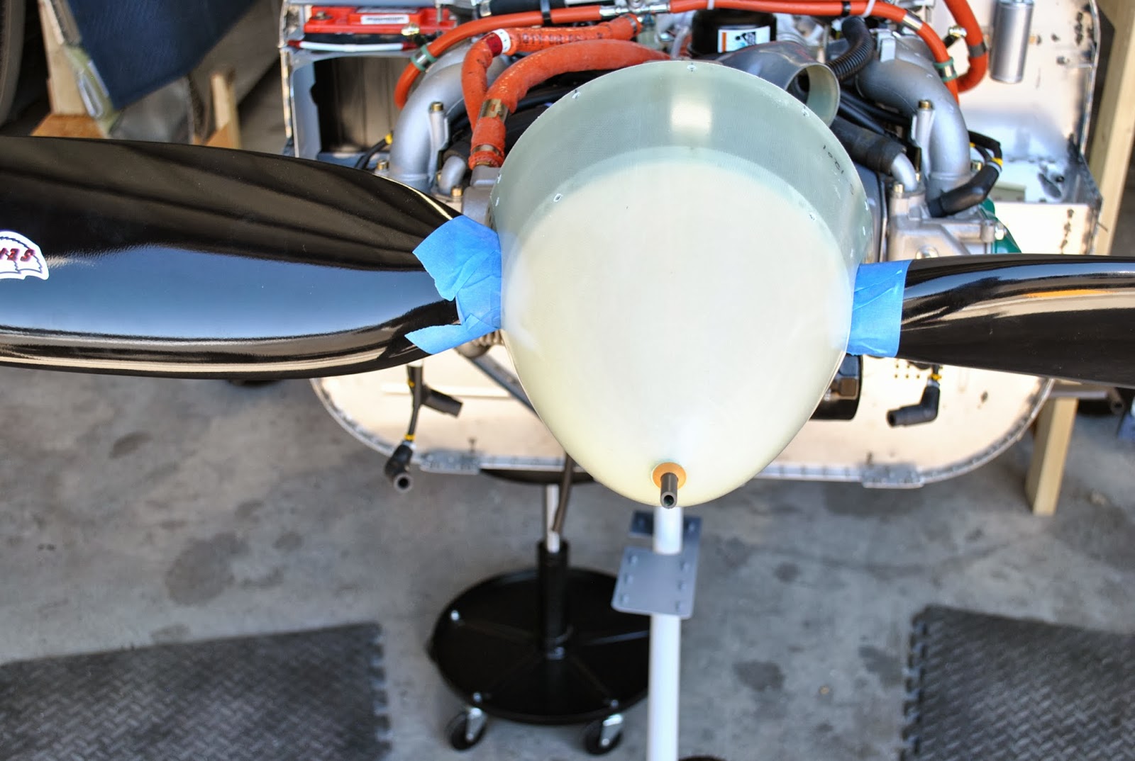 RV-12 Builder in Sandy, UT: Finish Prop and Spinner