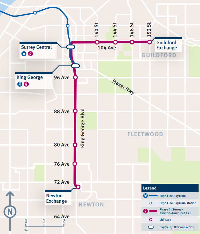 The South Fraser Blog: Surrey-Newton-Guildford Light Rail Business Case ...