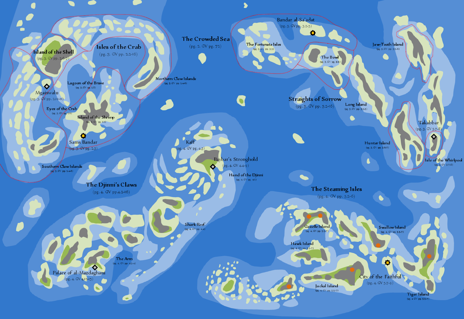 Coins and Scrolls: OSR: Pirate Wavecrawl Maps, Part 1