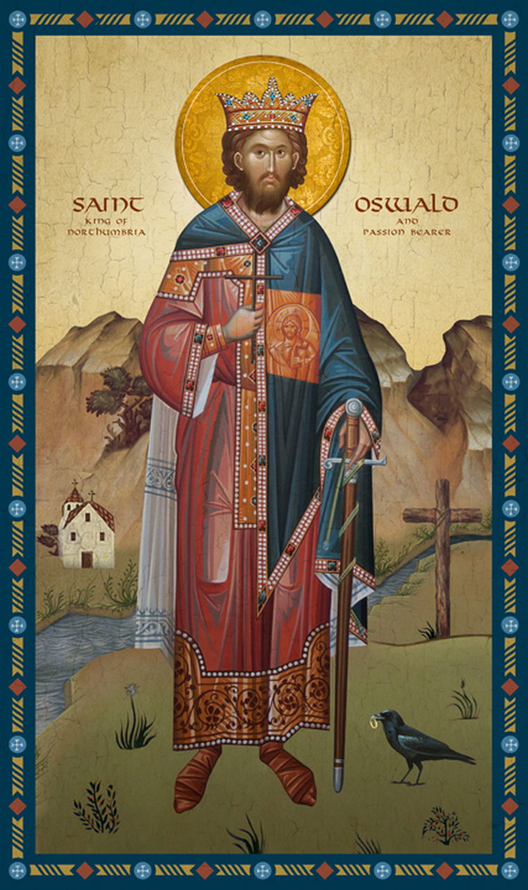 ORTHODOX CHRISTIANITY THEN AND NOW: Holy Martyr Oswald, King of ...