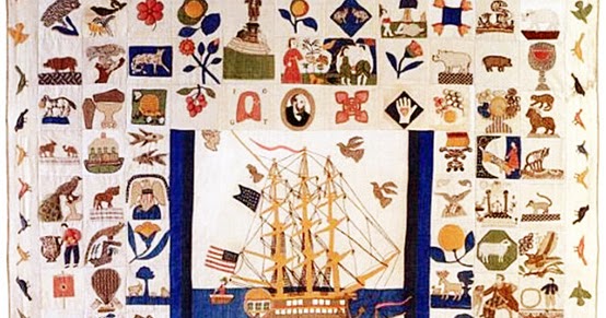 Civil War Quilts: The Constitution Quilt: What Ship Is It?