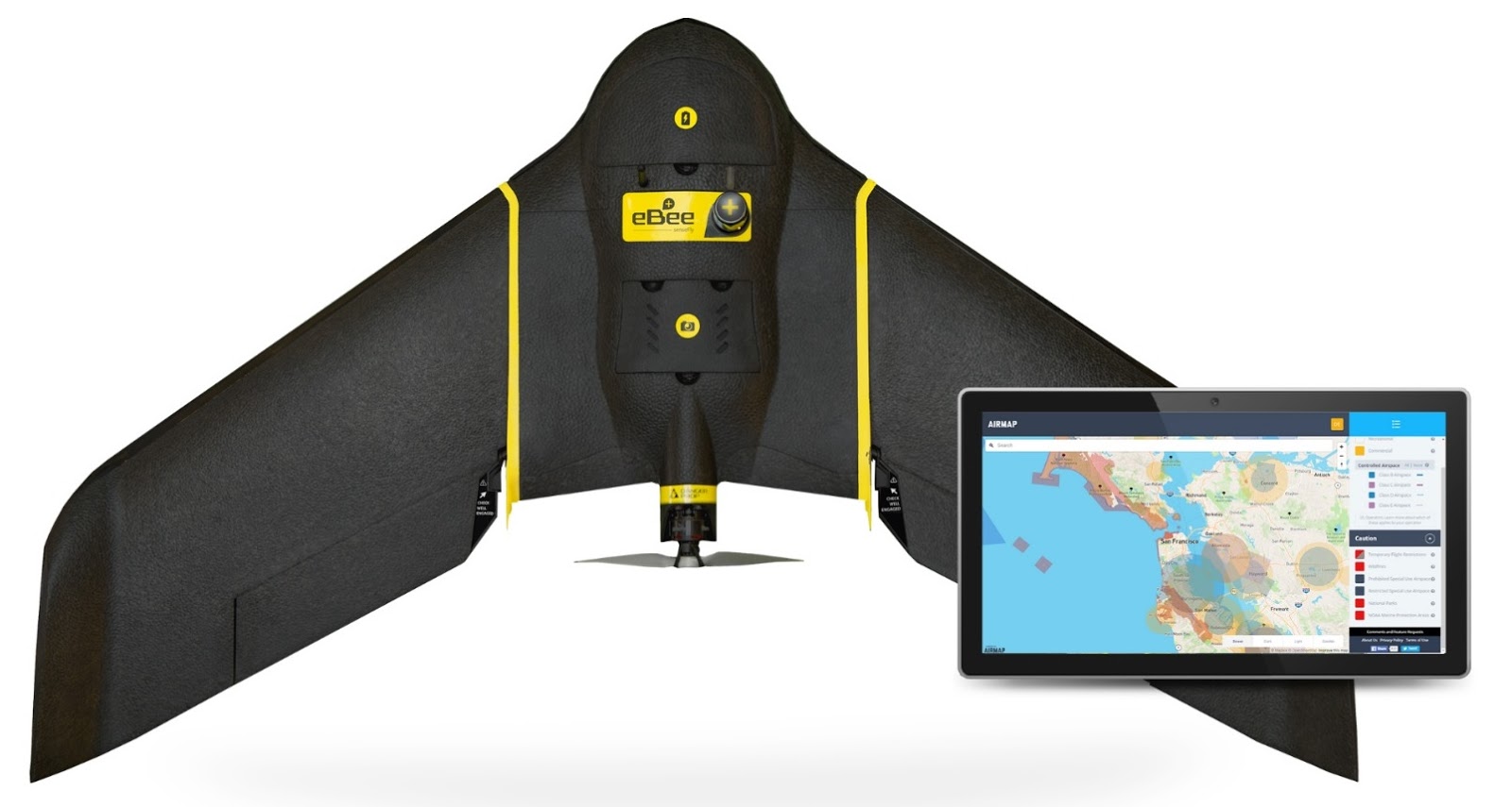 senseFly assieme ad AirMap per far condurre i droni nel rispetto dello ...