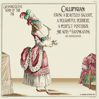 Elaina's Writing World: Callipygian and Bathycolpian