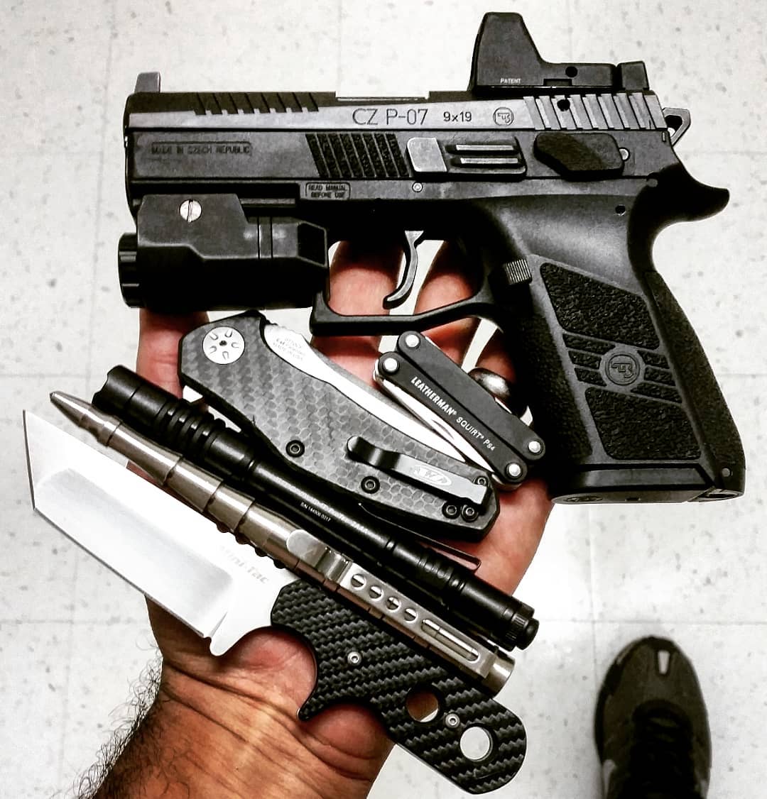 Brazeau Racing - Guns, Bikes, & Cars: CZ-USA CZ P-07 with Trijicon RMR