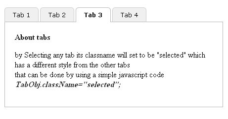 horizontal tabs in html with css - Download Free Codes