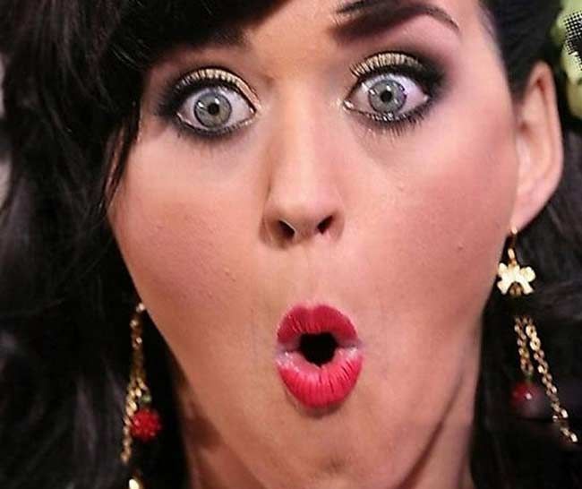Collecting Cutch: Katy Perry shows that O! face