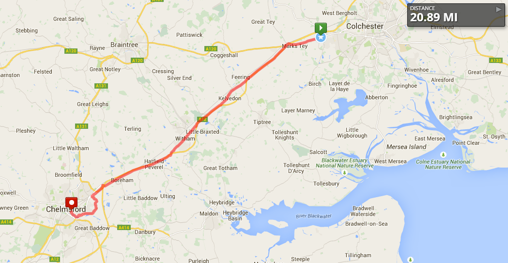 The 2 Wheeled Wolf: Widening of the A12 & the knock on effects to non ...