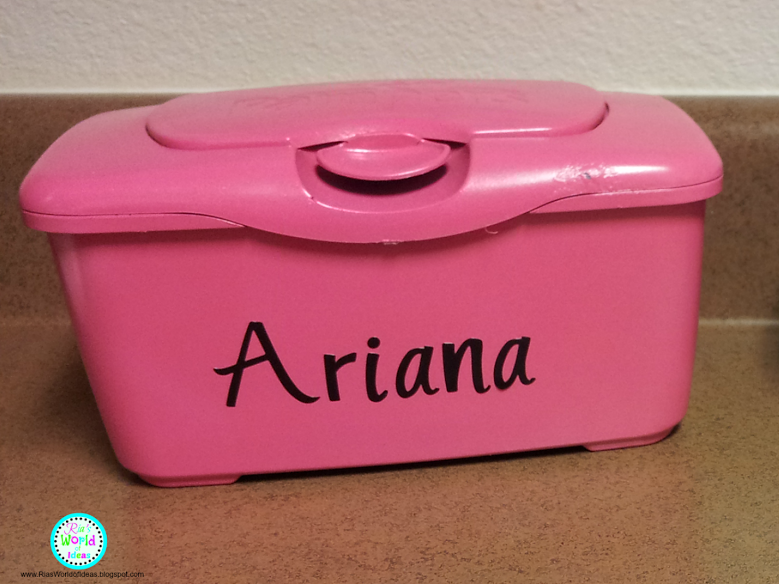 Ria's World of Ideas: Mini Travel Toy Boxes