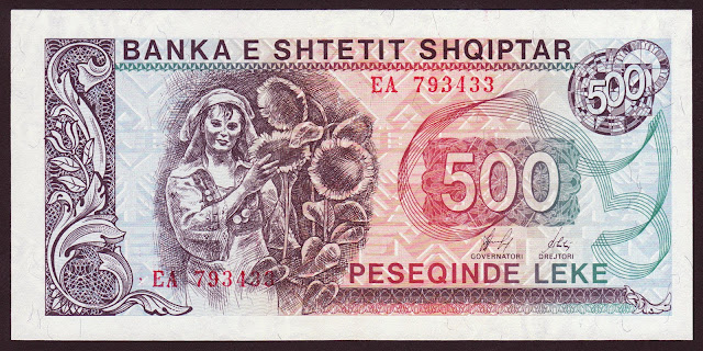 Albania 500 Lek banknote 1996|World Banknotes & Coins Pictures | Old ...