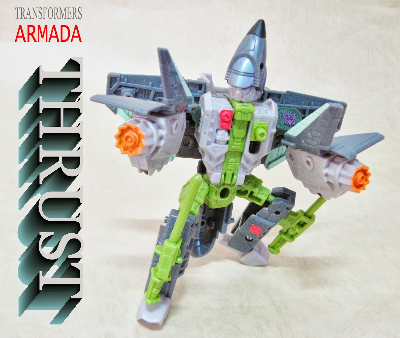 TRANSFORMERS ARMADA DELUXE CLASS THURST變形金剛大艦隊豪華級推力