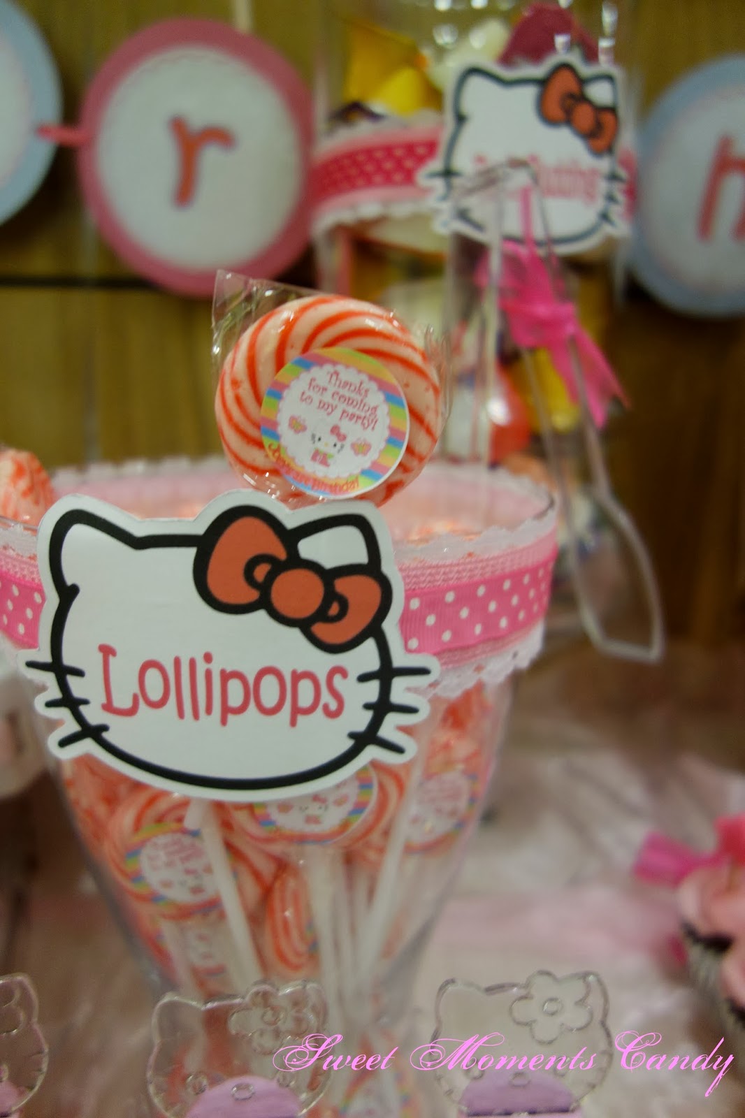 A Reception to Remember: Hello Kitty Candy Bar!