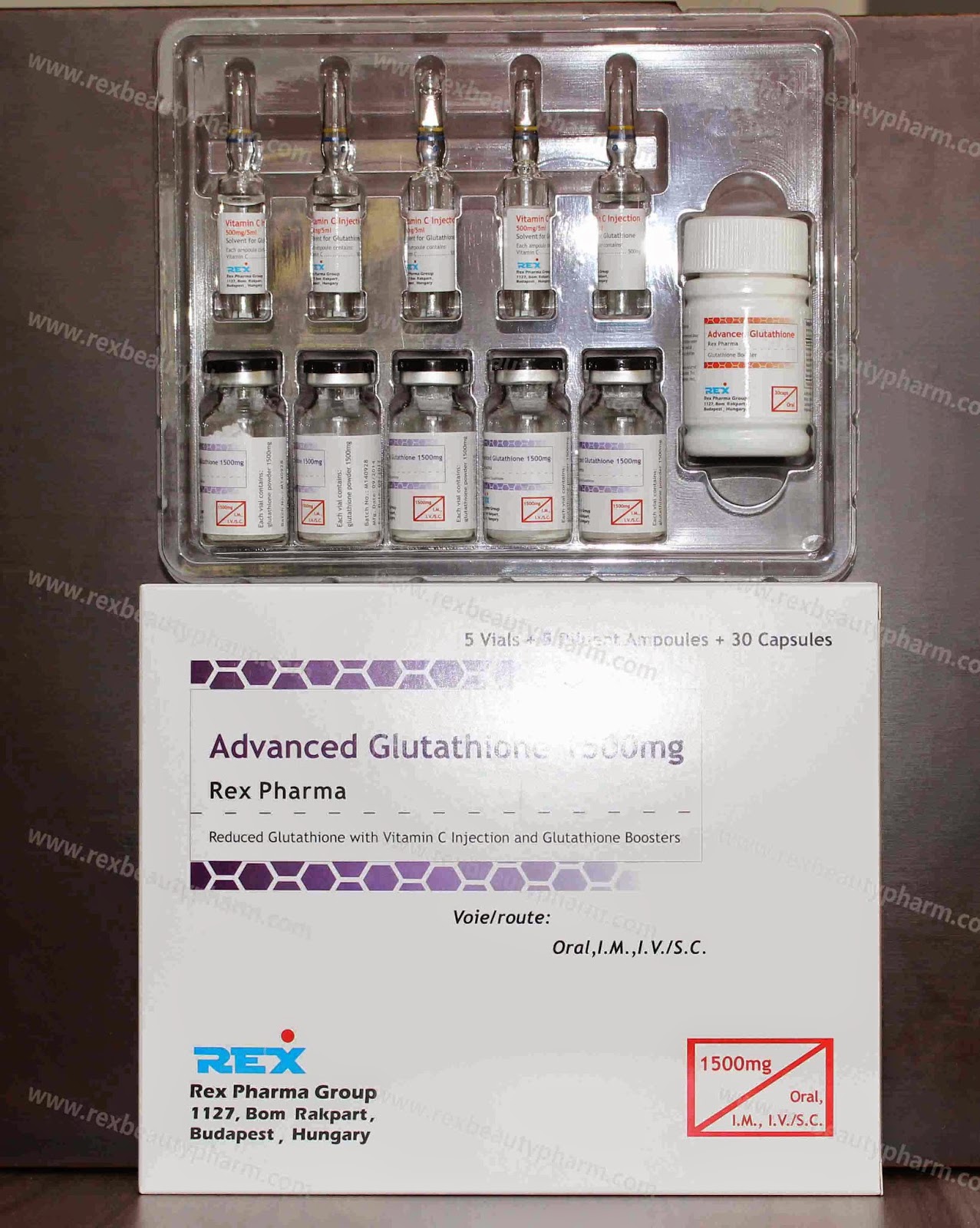 glutathione IV injection for skin whitening