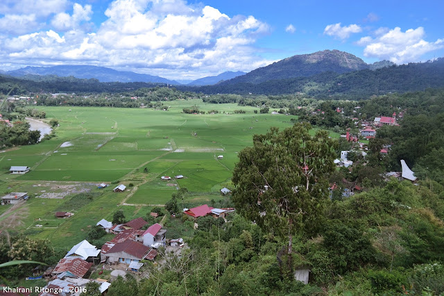 TravelScape Engineer: Panorama Kota Rantepao dari Puncak Bukit Singki ...