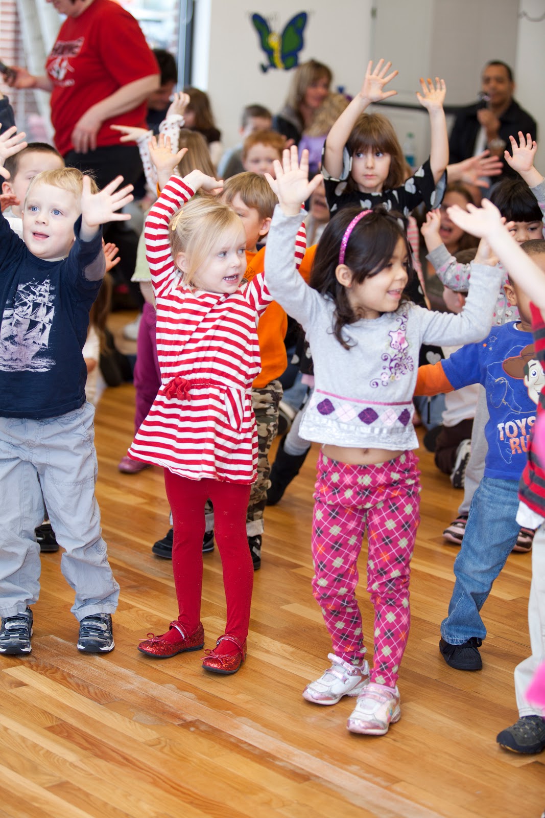 Preschool Children Singing