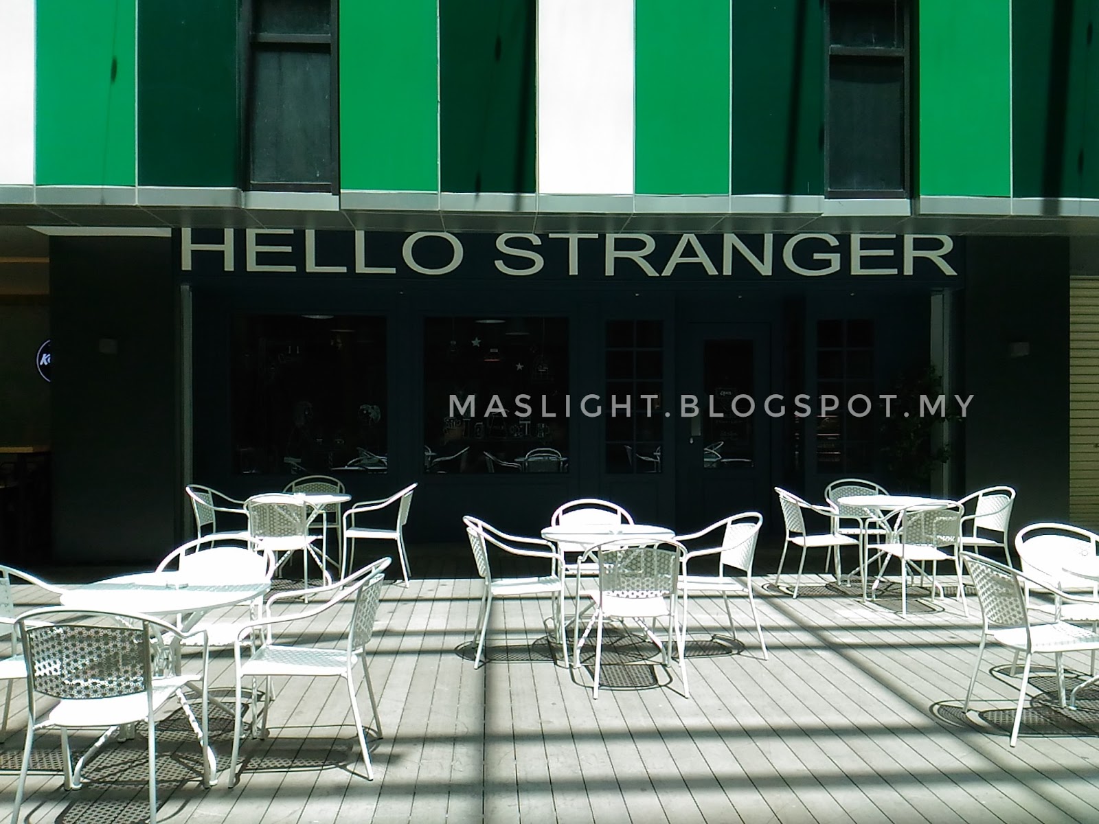 the life of a psychotic weirdo: MASLIGHT'S BLOG: [Cafe] Hello Stranger ...
