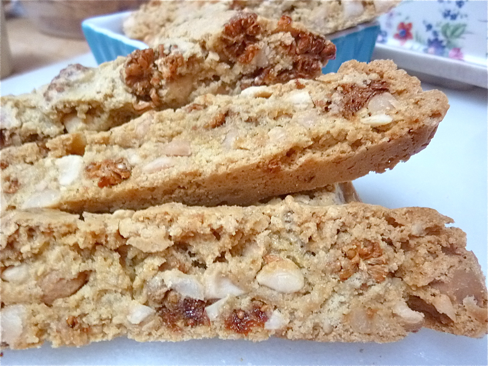 White Mulberry Macadamia Brown Sugar Biscotti – Diary of a Mad Hausfrau