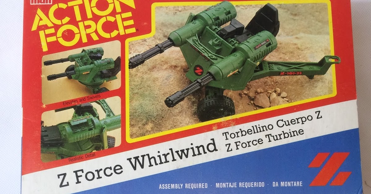 Palitoy Action Force Toy Collector: Z Force Whirlwind