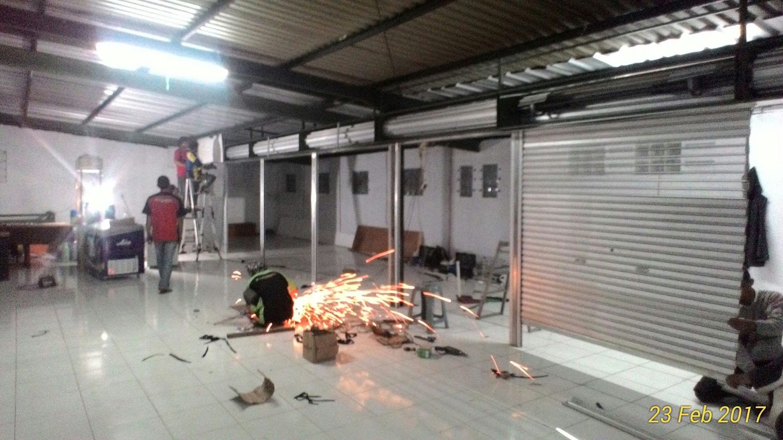 Rolling Door, sanwa mas, rolling grile, rolling industri di Bandung