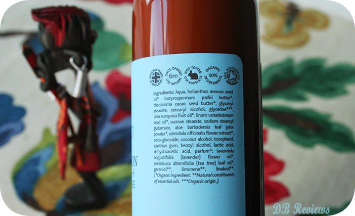 Calming Body Lotion from Botanicals Natural Organic Skincare - DB ...