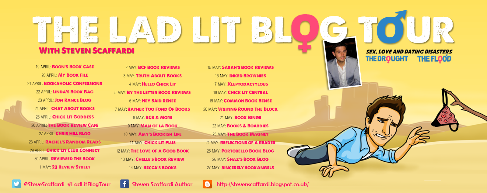 The Lad Lit blog by Steven Scaffardi - comedy author of the Sex, Love ...