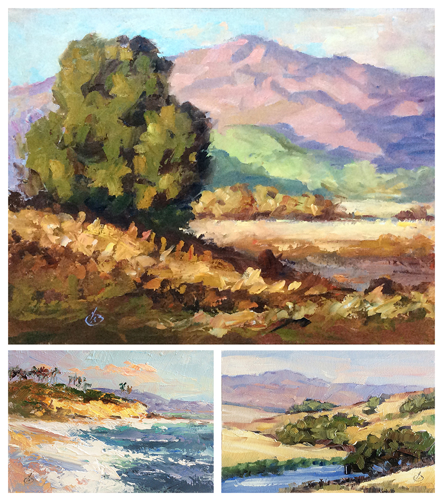 TOM BROWN FINE ART: CALIFORNIA IMPRESSIONIST OIL PAINTINGS by TOM BROWN