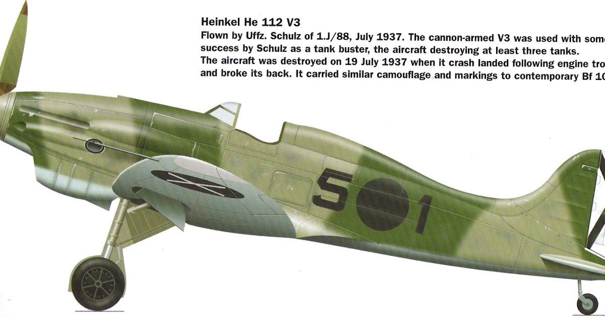 "Слово" об истории авиации : He.112