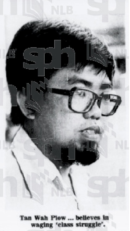Unravelling 1987: Who is Tan Wah Piow? "I will not go around shopping ...