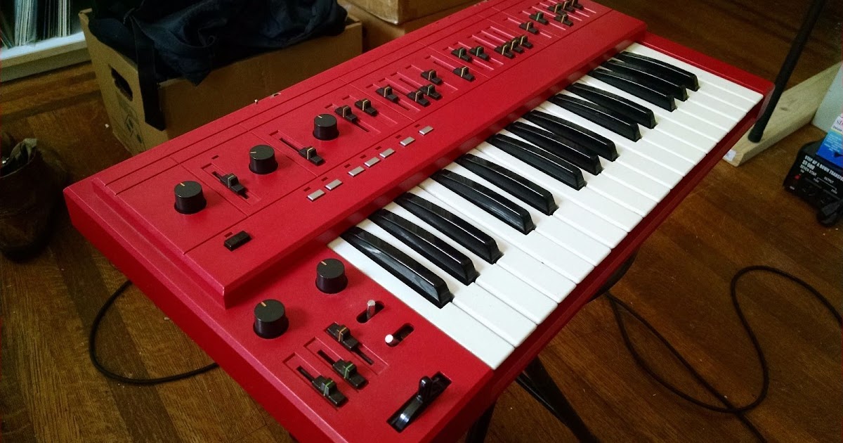 MATRIXSYNTH: Stripped and Modded Red Roland SH-101