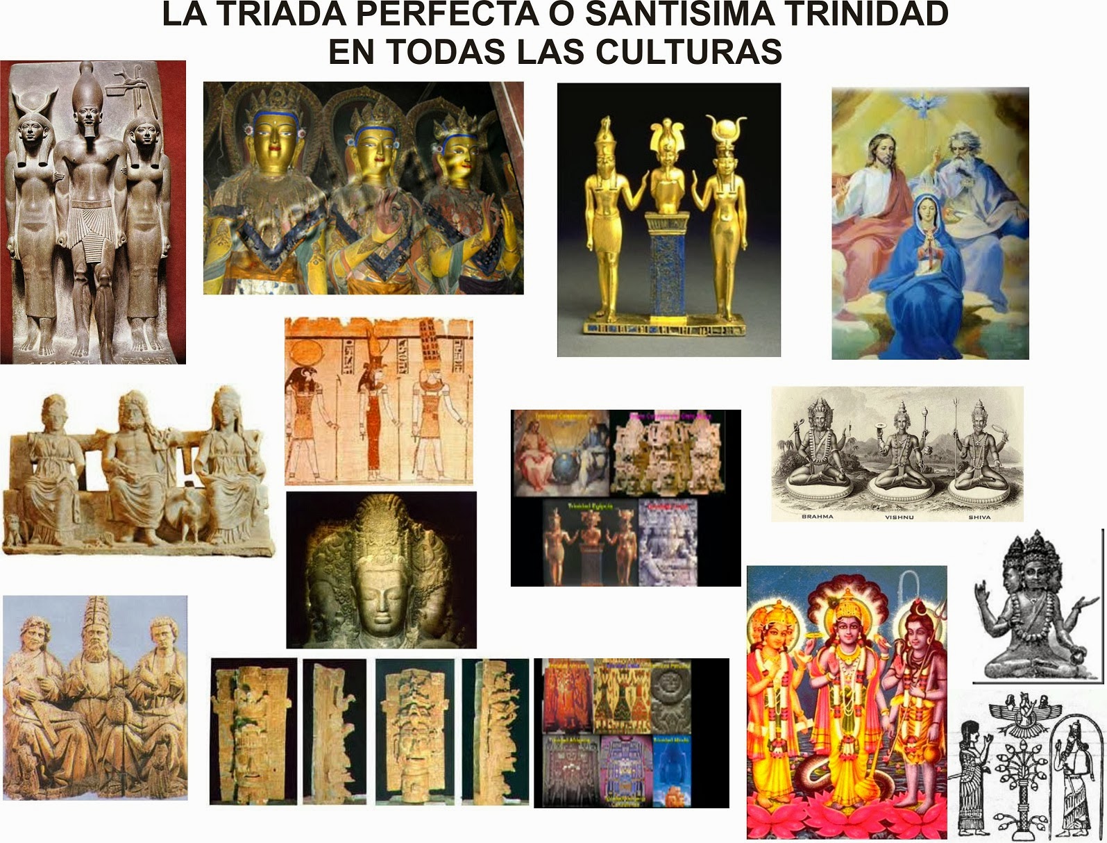 Enseñanzas Espirituales Orion: LA TRIADA PERFECTA O SANTÍSIMA TRINIDAD
