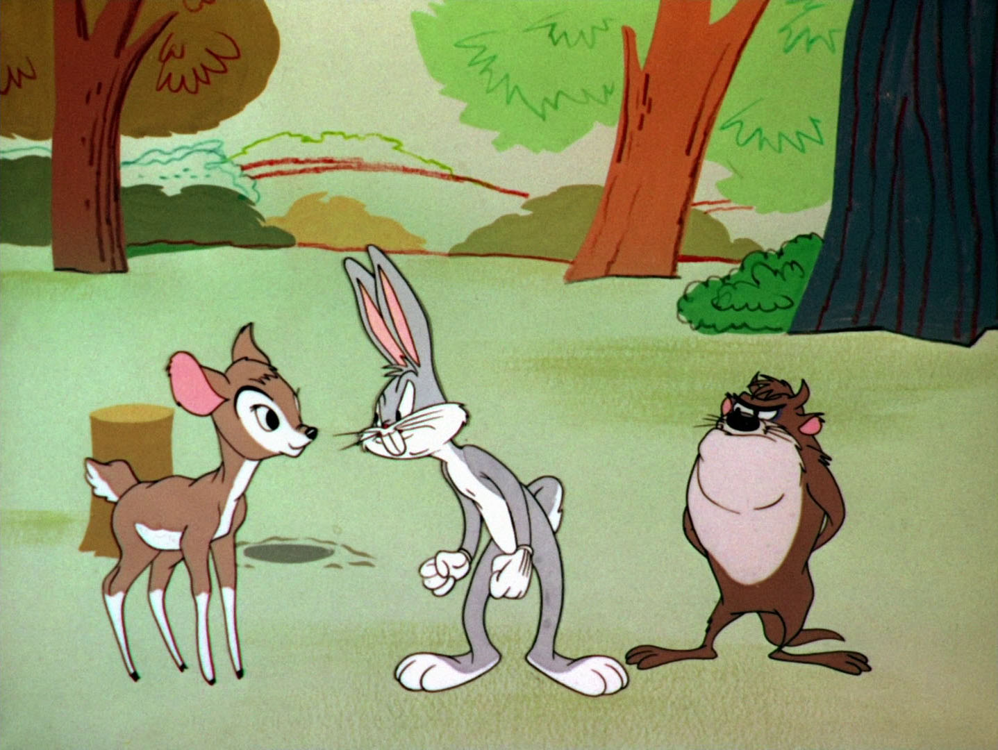 Devil May Hare - cartoon characters