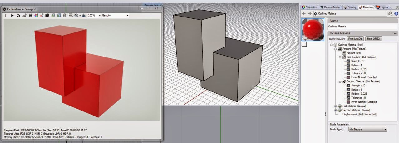 Physicalc Software Blog: Surface Edge Rendering with Octane