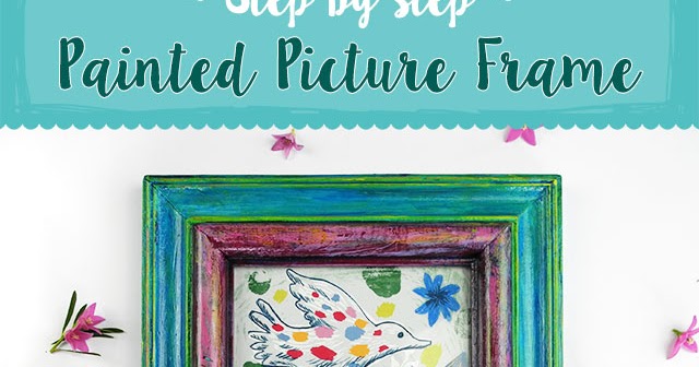 Jules Madden: DIY Painted Picture Frame