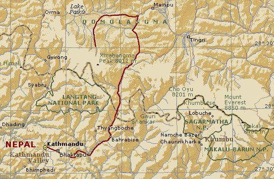 International Shisha Pangma Expedition 2013: Shisha Pangma