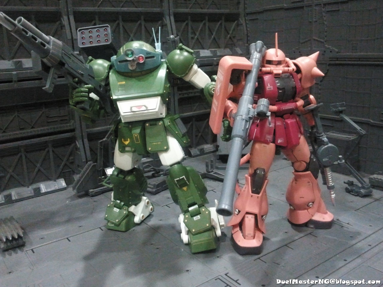 Bandai 1/20 Scopedog kit, older works : r/Gunpla