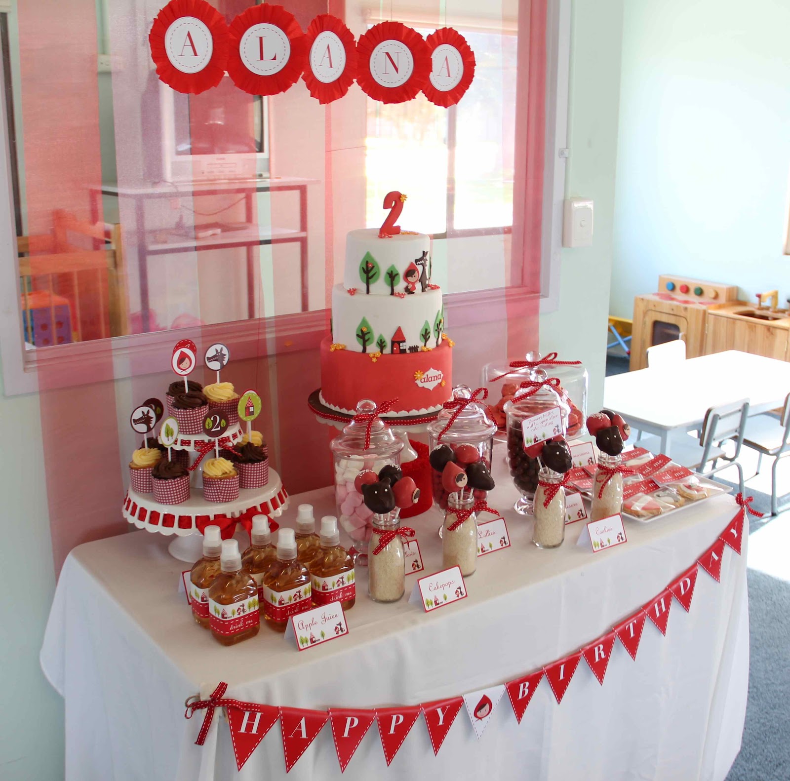 Bakerz Dad: Little Red Riding Hood Party