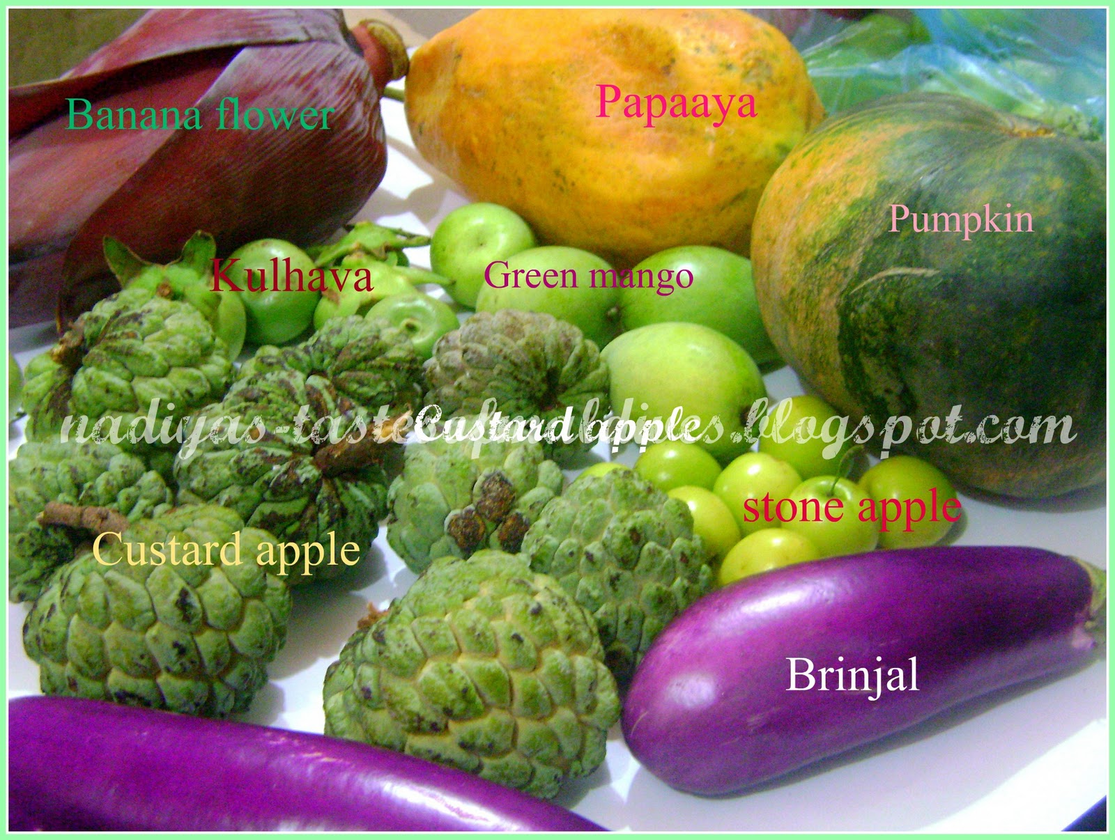 Nadiya's Tastes Of Maldives: Meeru kuri Boashi (Banana flower salad)