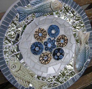 How to Mosaic and make beautiful objects for home and garden: Fish ...