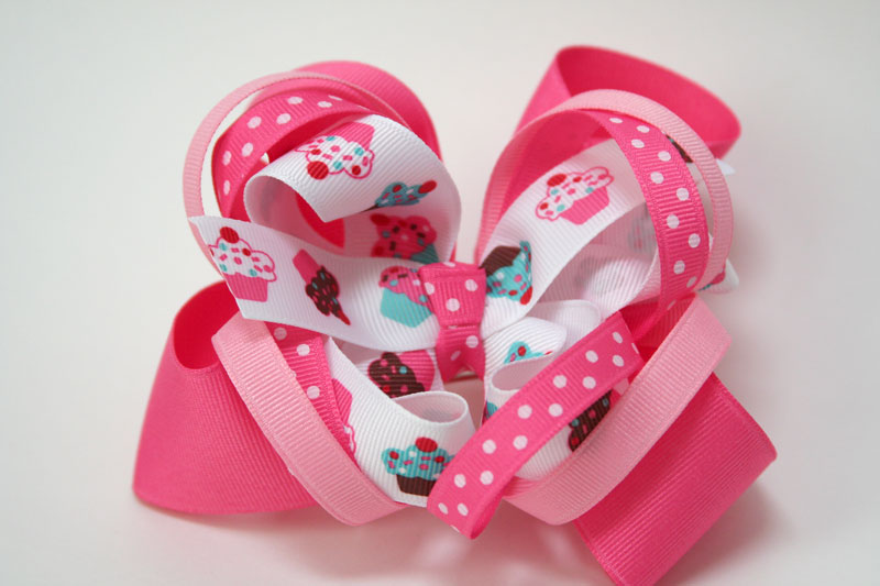 Monogram Bowtique: Layered Loopy Bows