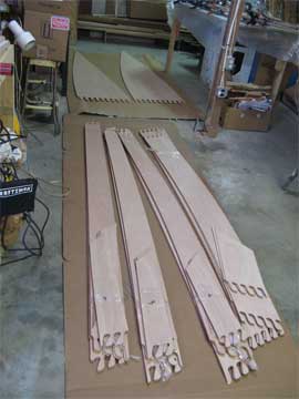 Building a Northeaster Dory: Finished puzzle joints