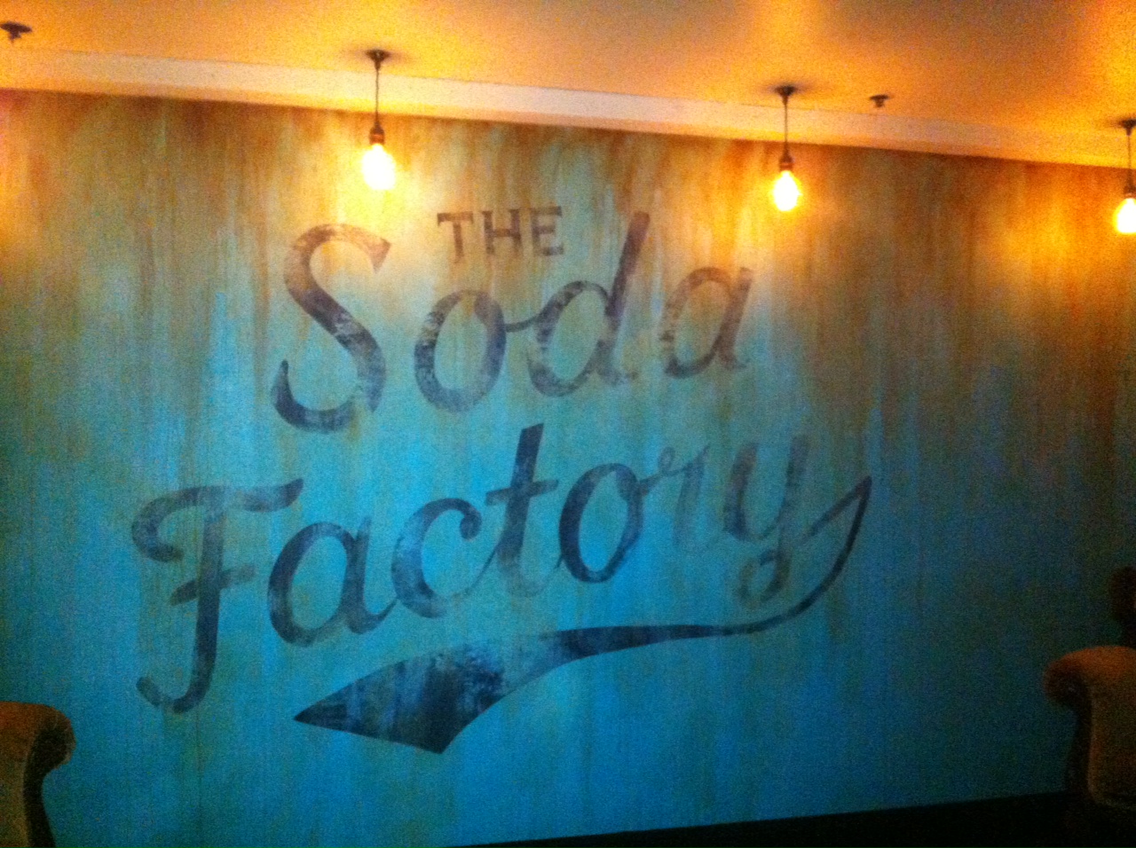 Polyester Love: The Soda Factory.
