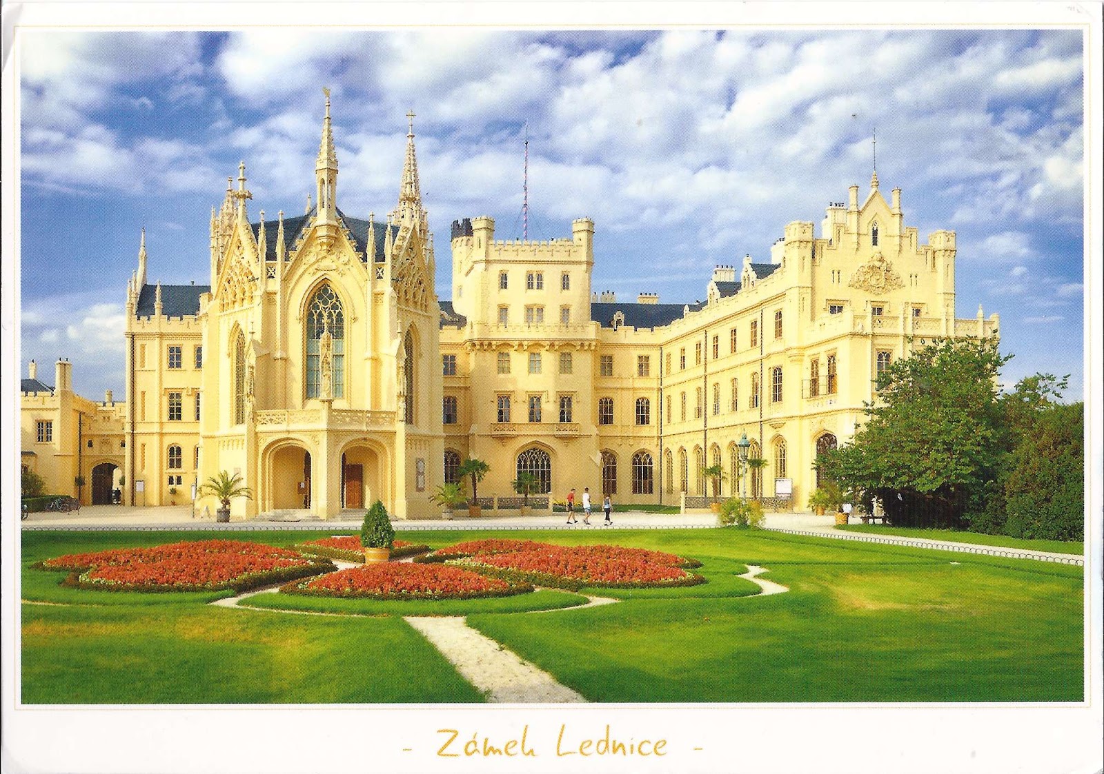A Journey of Postcards: Lednice Castle | Czech Republic