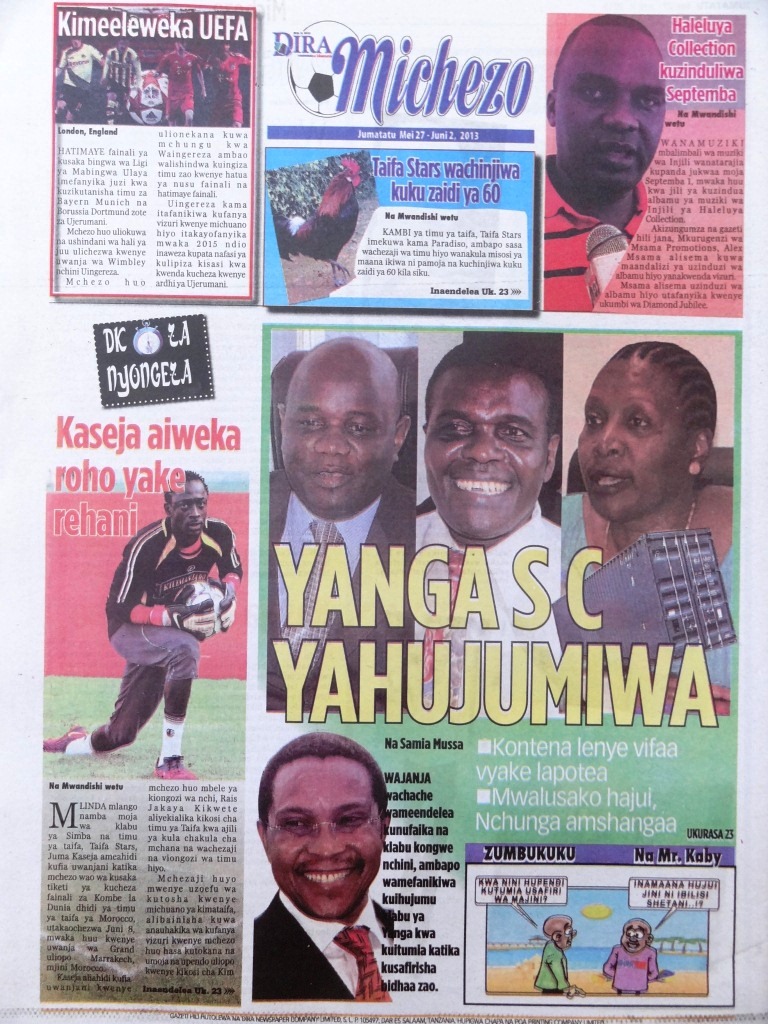 Mubaah Katela: PITIA VICHWA VYA HABARI KATIKA MAGAZETI YA LEO.