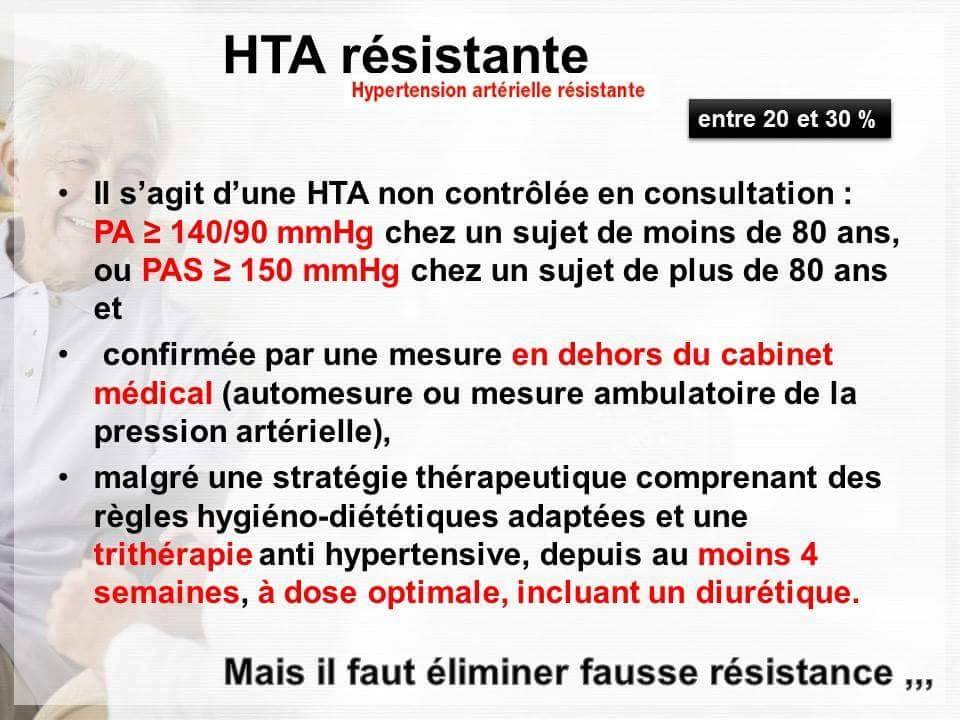 medecine generale: HTA Résistante