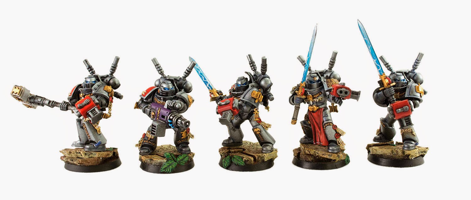 The Hammer of Wrath: SHOWCASE: Grey Knights Interceptor Squad