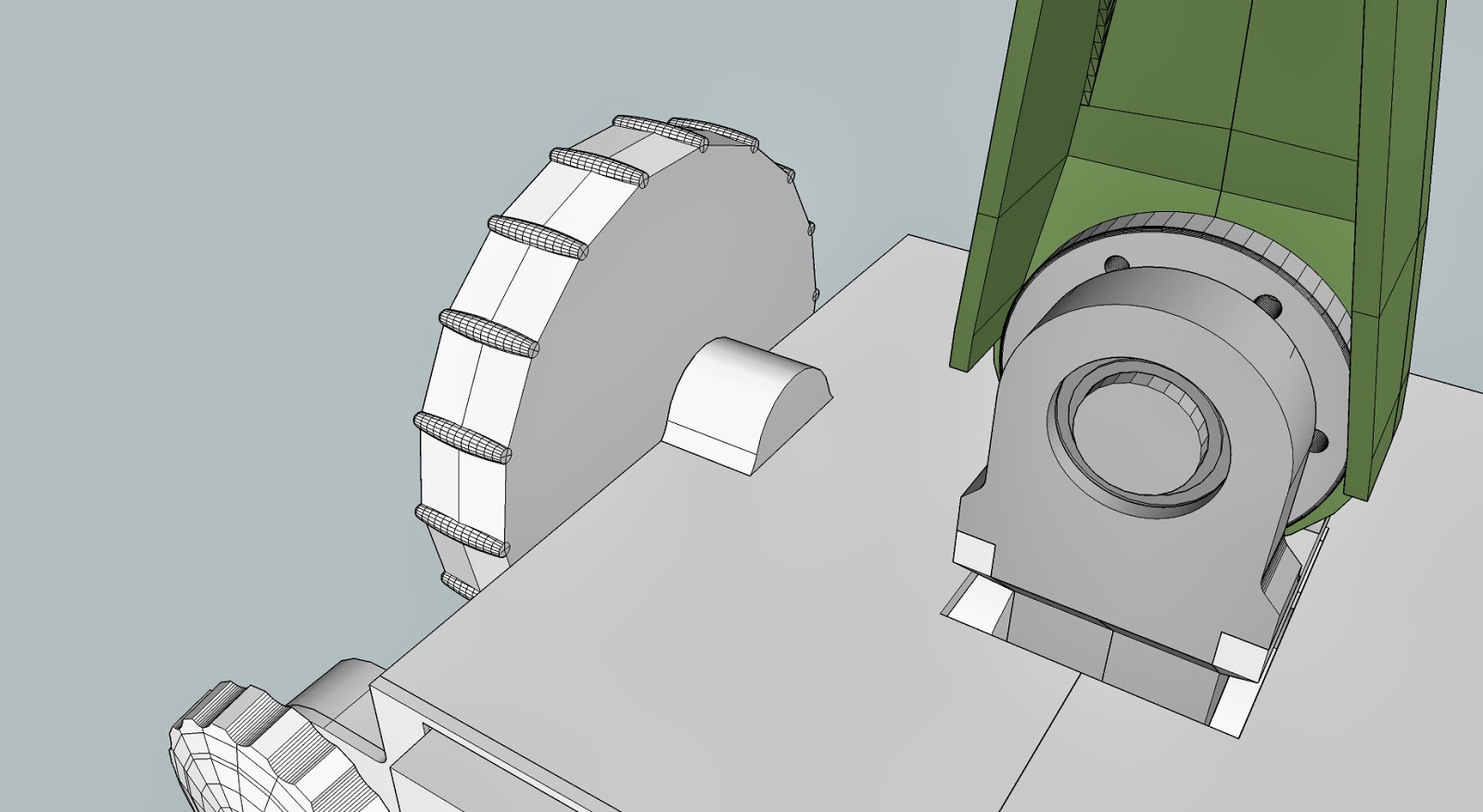 Spitfire spade grip joystick project: 2014