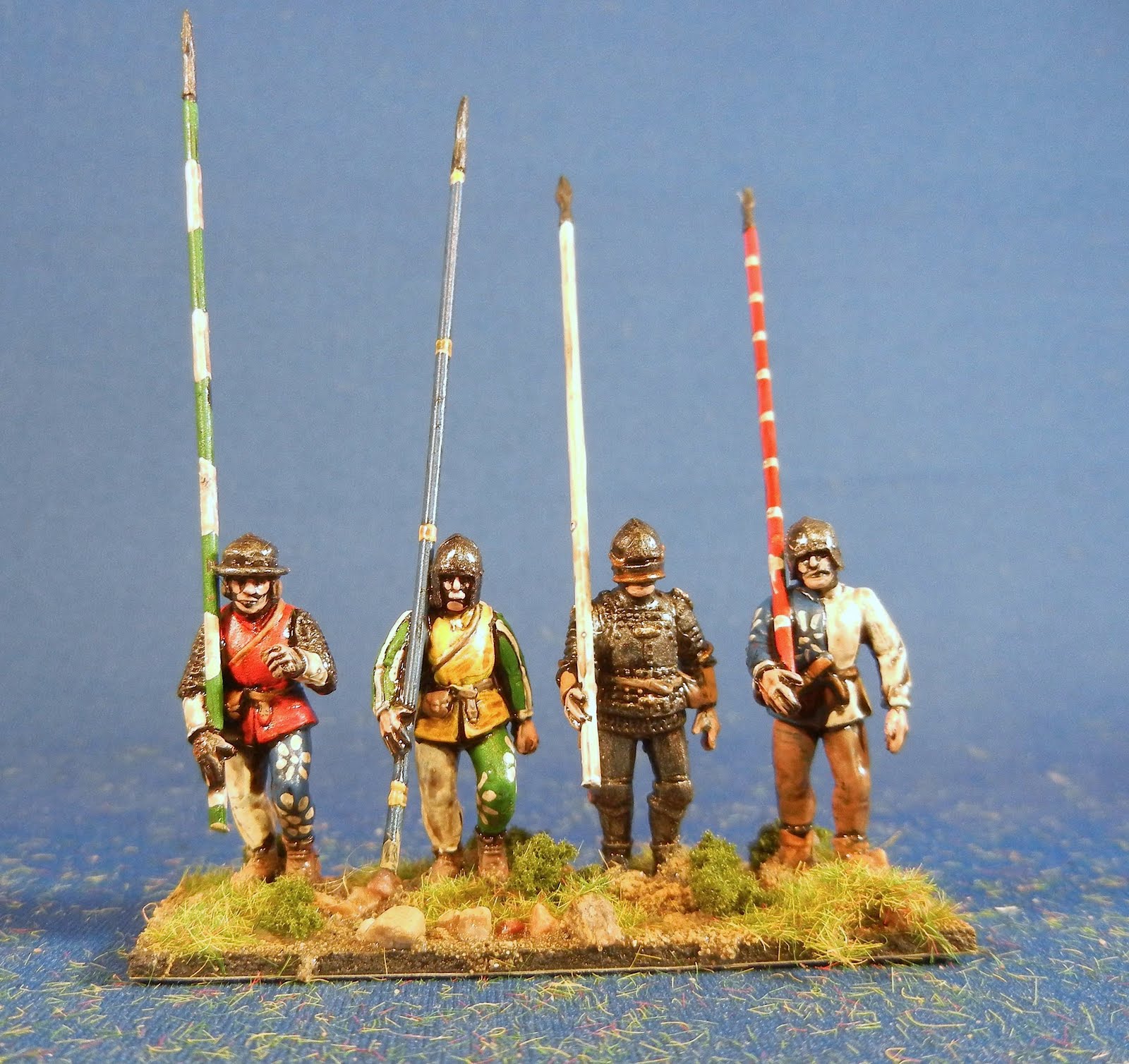 Bob's Miniature Wargaming Blog: 28mm Renaissance Pike